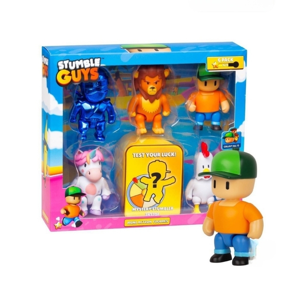 Toys | Stumble Guys Deluxe Mini Figure Set 6pk | Poshmark